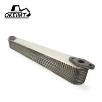 China 600-651-1161 Oil Cooler Core For S6D155-10P Komatsu Engine for sale