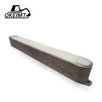 China 600-651-1161 Oil Cooler Core For S6D155-10P Komatsu Engine for sale