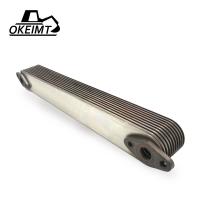 China 600-651-1161 Oil Cooler Core For S6D155-10P Komatsu Engine for sale