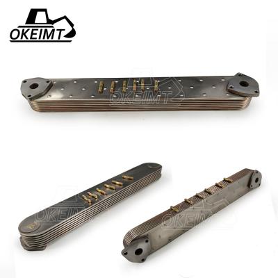 China Engine Oil Cooler Core 1-21700033-0 for ISUZU 6RB1 6D17 Hitachi EX400-1 Excavator for sale