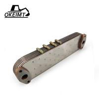 China Engine Oil Cooler 6P 1-21723039-0 for Isuzu 6SA1 6SD1 Hitachi EX300-2 EX300-3 Excavator for sale