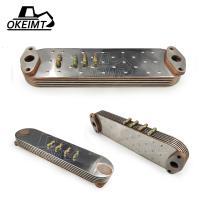 China Engine Oil Cooler 6P 1-21723039-0 for Isuzu 6SA1 6SD1 Hitachi EX300-2 EX300-3 Excavator for sale
