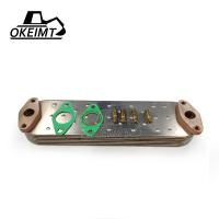 China Engine Oil Cooler 6SD1 6SA1 Excavator Oil Cooler Element 1-21723039-0 for sale