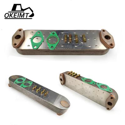 China Engine Oil Cooler 6SD1 6SA1 Excavator Oil Cooler Element 1-21723039-0 for sale