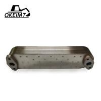 China 8DC9 Excavator Diesel Engine Oil Cooler Core ME093788 9P Construction Machinery Parts for sale