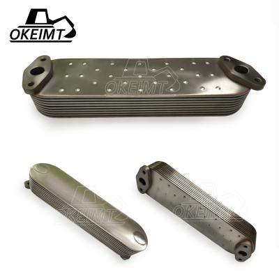 China 8DC9 Excavator Diesel Engine Oil Cooler Core ME093788 9P Construction Machinery Parts for sale