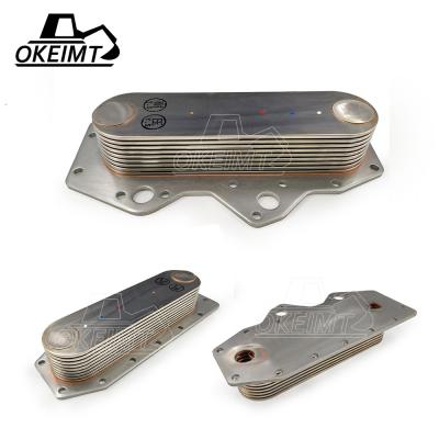 China Engine Oil Cooler C7 2674743 187-8595 for CAT 3116 3126 Excavator Engine Parts for sale