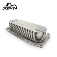 China OKEIMT C9 Oil Cooler Core 293-9367 for E330 E336D Excavator Engine Parts for sale
