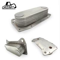 China OKEIMT C9 Oil Cooler Core 293-9367 for E330 E336D Excavator Engine Parts for sale
