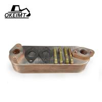 China Oil Cooler for Doosan DE08 Motor 65.05606-5020 Stainless Steel Excavator D1146 8P for sale