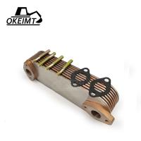 China Oil Cooler for Doosan DE08 Motor 65.05606-5020 Stainless Steel Excavator D1146 8P for sale