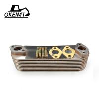 China D2366 Oil Cooler Core 9P for Daewoo Doosan Diesel Engine Parts 8708912000 Engine Oil Cooler for sale
