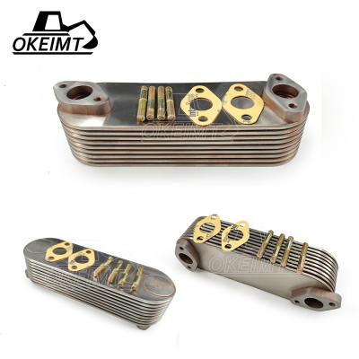 China D2366 Oil Cooler Core 9P for Daewoo Doosan Diesel Engine Parts 8708912000 Engine Oil Cooler for sale