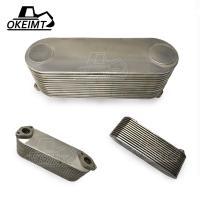 China OKEIMT Shang Chai D6114 Diesel Engine Oil Cooler Core D18-002-40+A D18-002-30+A for Excavator for sale