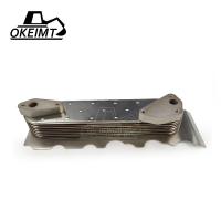 China Doosan DL08 Engine Oil Cooler 65.05606-5030A Oil Cooler Core for Excavator Parts for sale