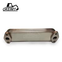 China EH700 H07D Engine For Hino  Oil Cooler Core With Highly Performance for Excavator Engine Parts for sale