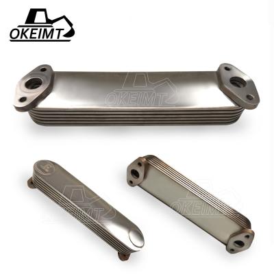 China EH700 H07D Engine For Hino  Oil Cooler Core With Highly Performance for Excavator Engine Parts for sale