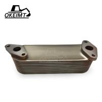 China Automatic Transmission Oil Cooler EM100 DM100 Diesel Engine Oil Cooler Core for Hino Truck for sale