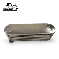 China Automatic Transmission Oil Cooler EM100 DM100 Diesel Engine Oil Cooler Core for Hino Truck for sale