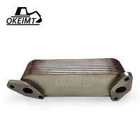 China Automatic Transmission Oil Cooler EM100 DM100 Diesel Engine Oil Cooler Core for Hino Truck for sale