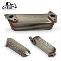 China Automatic Transmission Oil Cooler EM100 DM100 Diesel Engine Oil Cooler Core for Hino Truck for sale