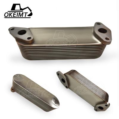 China Automatic Transmission Oil Cooler EM100 DM100 Diesel Engine Oil Cooler Core for Hino Truck for sale