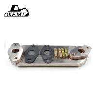 China Engine Oil Cooler Cover for NISSAN FD33 FD33T FD35 FD35T Excavator Engine Parts 3P for sale
