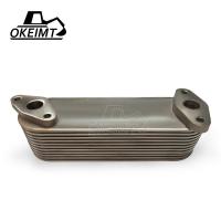 China Hino Engine Oil Cooler Core 132161370 for EP100 P11C EM100 DM100 Excavator Parts for sale