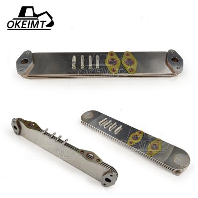 China 600-651-1411 Engine Oil Cooler Core for CAT E200B Komatsu PC200-2 PC200-3 Excavator for sale