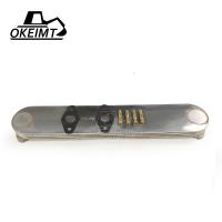 China Engine Oil Cooler Assembly S6K 4P 34339-03100 Excavator Oil Cooler Core 6D105 for sale