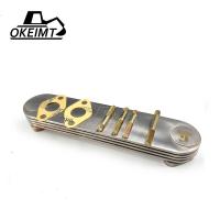 China Excavator Engine Oil Cooler Core 15711-1430 for Hino W04D 24V High Efficiency for sale