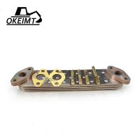 China Excavator Engine Oil Cooler Core 15711-1430 for Hino W04D 24V High Efficiency for sale
