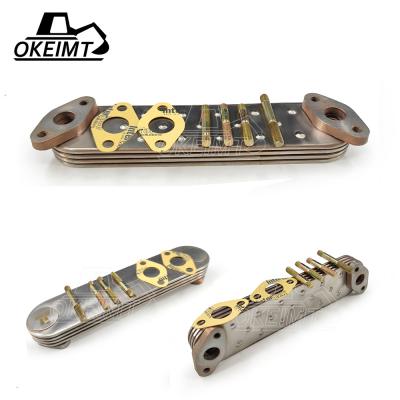 China Excavator Engine Oil Cooler Core 15711-1430 for Hino W04D 24V High Efficiency for sale
