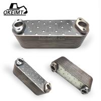 China lPHE-12P Oil Radiator 10325002 1028786 5700087 for Liebherr D936 Engine Oil Cooler for sale