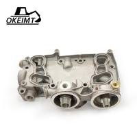 China Diesel Engine Oil Cooler Cover 04254556 for D6E Excavator Gray Cast Iron for sale