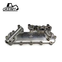 China W06D 15711-1430 Aluminum Oil Cooler Cover for Hino BN-6306 Engine Cooling Parts for sale