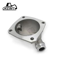 China Kobelco SK200 6D31 Excavator Oil Cooler Cover ME082534 Engine Parts for sale