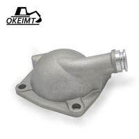 China Kobelco SK200 6D31 Excavator Oil Cooler Cover ME082534 Engine Parts for sale