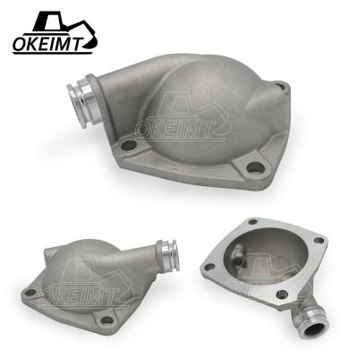 China Kobelco SK200 6D31 Excavator Oil Cooler Cover ME082534 Engine Parts for sale