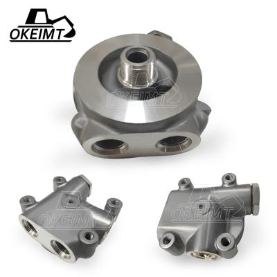 China R225-7 Excavator Oil Filter Housing 06C053A High Quality Hydraulic Excavator Parts for Construction Machinery for sale