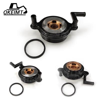 China OKEIMT High Performance Engine Oil Cooler Core for Isuzu 5A/4JB1 - Excavator Engine Parts with Premium Cooling Efficiency for sale