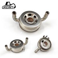 China Kubota V2607 Oil Cooler Core 1J700-37011 - OEM Standard Size for Excavator Engine Parts for sale