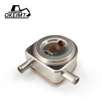 China Kubota V3300 V3600 V3800 High Performance Oil Cooler 1J550-37010 1C010-37010 1C010-37012 for Excavator Engine Parts for sale
