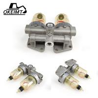 China Komatsu 600-311-9330 Oil Water Separator Diesel Filter Assembly for PC130 PC200 PC210 PC220 PC360 PC400-7 Excavator for sale