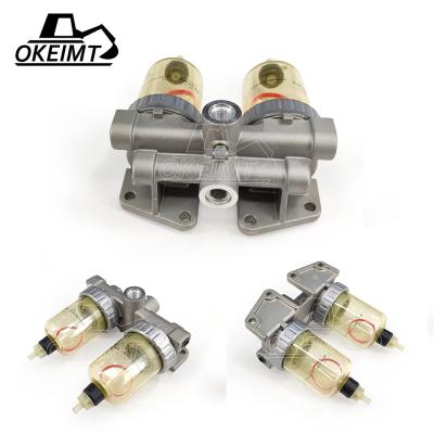 China Komatsu 600-311-9330 Oil Water Separator Diesel Filter Assembly for PC130 PC200 PC210 PC220 PC360 PC400-7 Excavator for sale