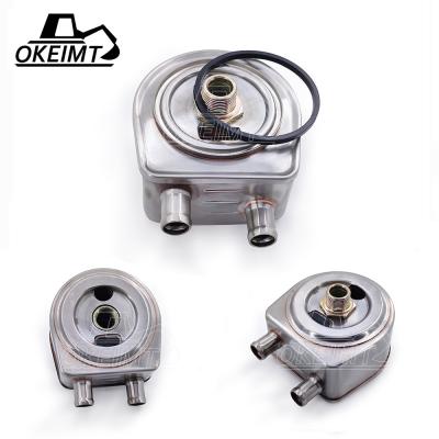 China Perkins 2486A241 Iron Oil Cooler Core Aluminum Die Casting for Excavator Engine Parts for sale