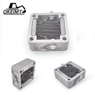China Billet Aluminum Excavator Engine Parts Preheater E320D E320C E320B E312B D04F D06F SK138 S6K for sale