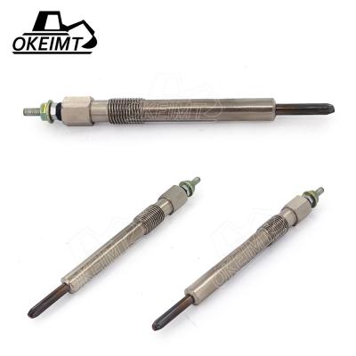 China 12V Engine Plug Glow For ISUZU 4JG1 4JG1T Hitachi Excavator Loader for sale