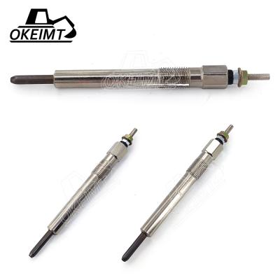 China 6x Glow Plug for Isuzu Bus Forward 6BB1 6BD1 6BF1 6BG1 6HE1 Diesel Engine 24V for sale