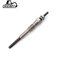 China Komatsu 6D95 6D95L Glow Plug 24V 6pcs Set for PC200-3 PC200-5 PC200-6 Excavator for sale